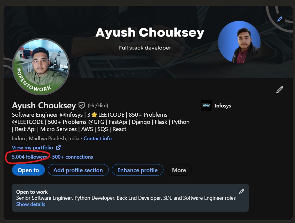Ayush Chouksey on LinkedIn: #linkedinfamily #5000connections #dsa # ... Ayush Chouksey on LinkedIn: #linkedinfamily #5000connections #dsa # ...