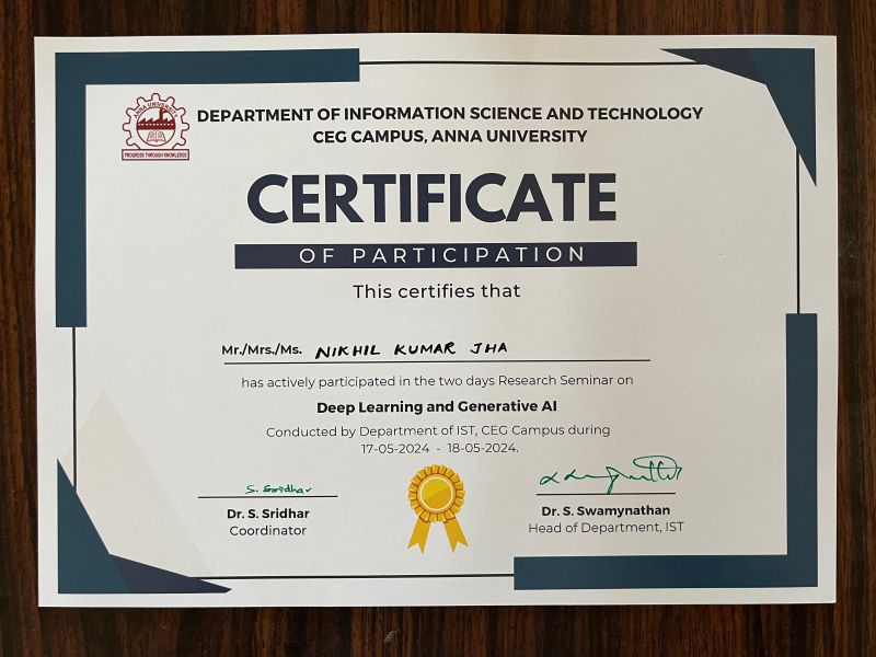 Nikhil Kumar Jha on LinkedIn: #ai #deeplearning #generativeai #research ... Nikhil Kumar Jha on LinkedIn: #ai #deeplearning #generativeai #research ...