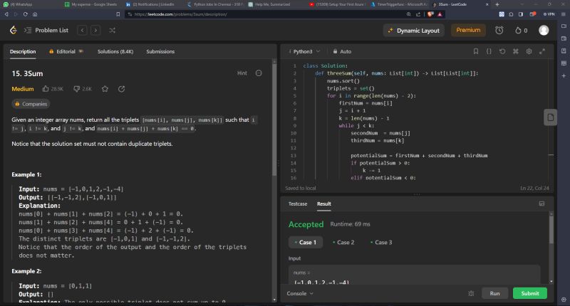 Ragul K on LinkedIn: #python #leetcode #100daysofcodechallenge Ragul K on LinkedIn: #python #leetcode #100daysofcodechallenge
