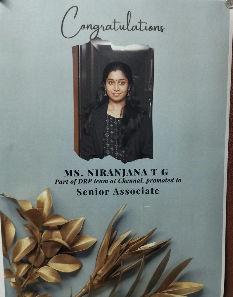 Niranjana T G on LinkedIn: I am happy to share that I have been ... Niranjana T G on LinkedIn: I am happy to share that I have been ...