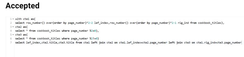 Ravali K on LinkedIn: Hello DataFam! 🌟 SQL Challenge (FAANG hard level ... Ravali K on LinkedIn: Hello DataFam! 🌟 SQL Challenge (FAANG hard level ...