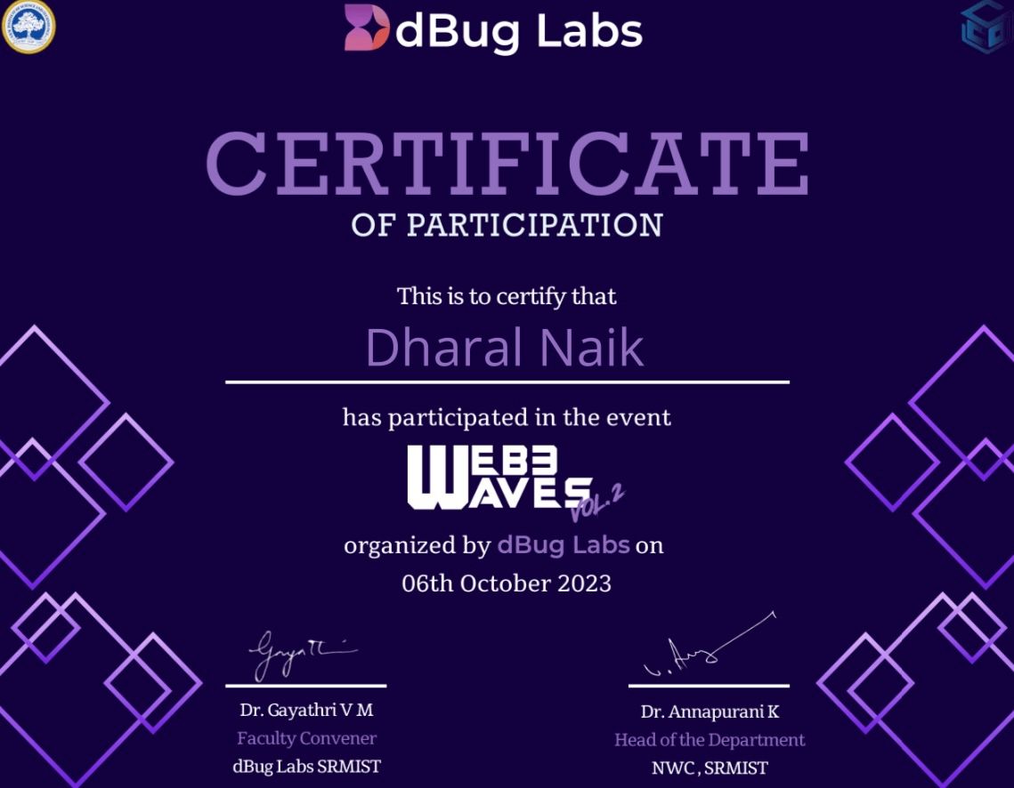 Dharal Naik on LinkedIn: #web3 Dharal Naik on LinkedIn: #web3