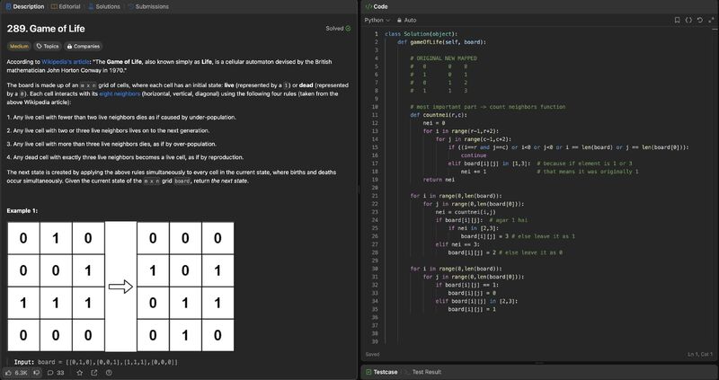 Bhumika Jain on LinkedIn: #dsa #matrixproblems #progress Bhumika Jain on LinkedIn: #dsa #matrixproblems #progress