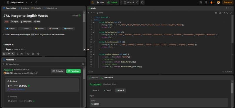 Rishabh Pareek on LinkedIn: Day 26 : Solved LeetCode daily challenge ... Rishabh Pareek on LinkedIn: Day 26 : Solved LeetCode daily challenge ...