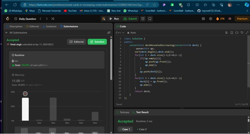 #365dayschallenge on LeetCode | Vivek Kumar posted on the topic | LinkedIn #365dayschallenge on LeetCode | Vivek Kumar posted on the topic | LinkedIn