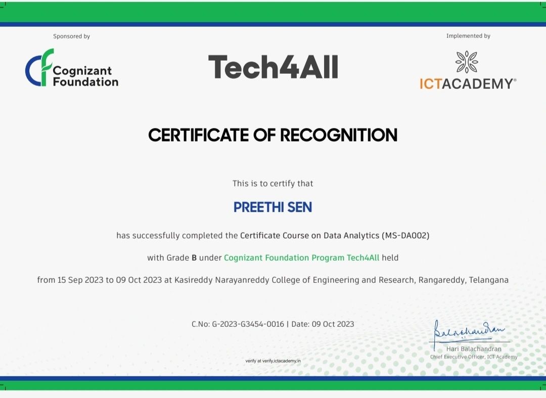 preethi sen on LinkedIn: #ictacademy preethi sen on LinkedIn: #ictacademy
