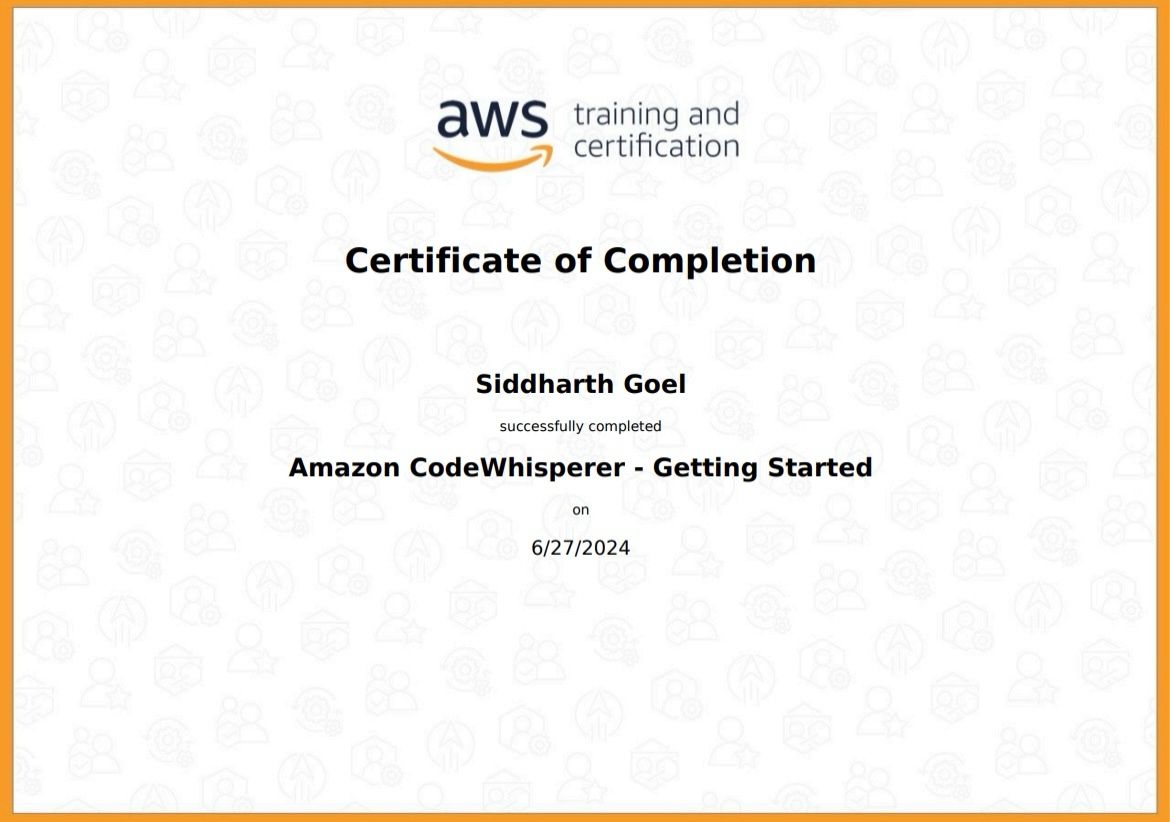 SIDDHARTH GOEL on LinkedIn: #aws SIDDHARTH GOEL on LinkedIn: #aws