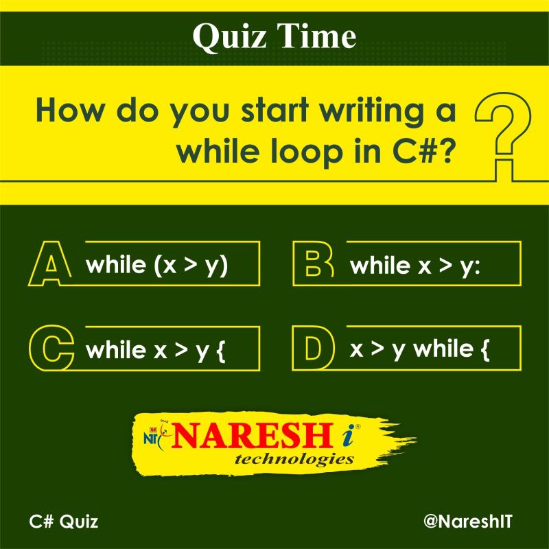Naresh i Technologies on LinkedIn: #csharp #dotnet #aspdotnet # ... Naresh i Technologies on LinkedIn: #csharp #dotnet #aspdotnet # ...