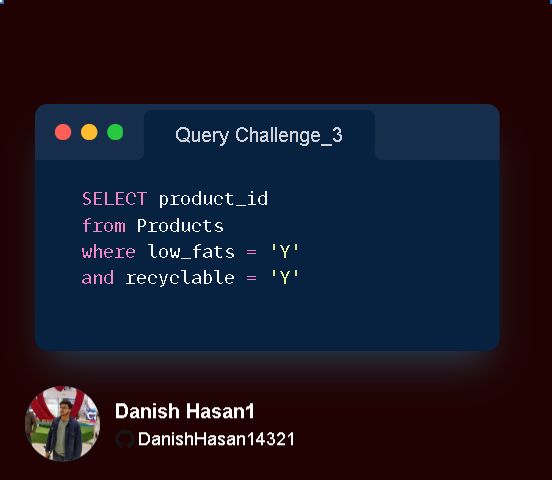 Danish Hasan on LinkedIn: #sql #database #query #leetcode #sql # ... Danish Hasan on LinkedIn: #sql #database #query #leetcode #sql # ...