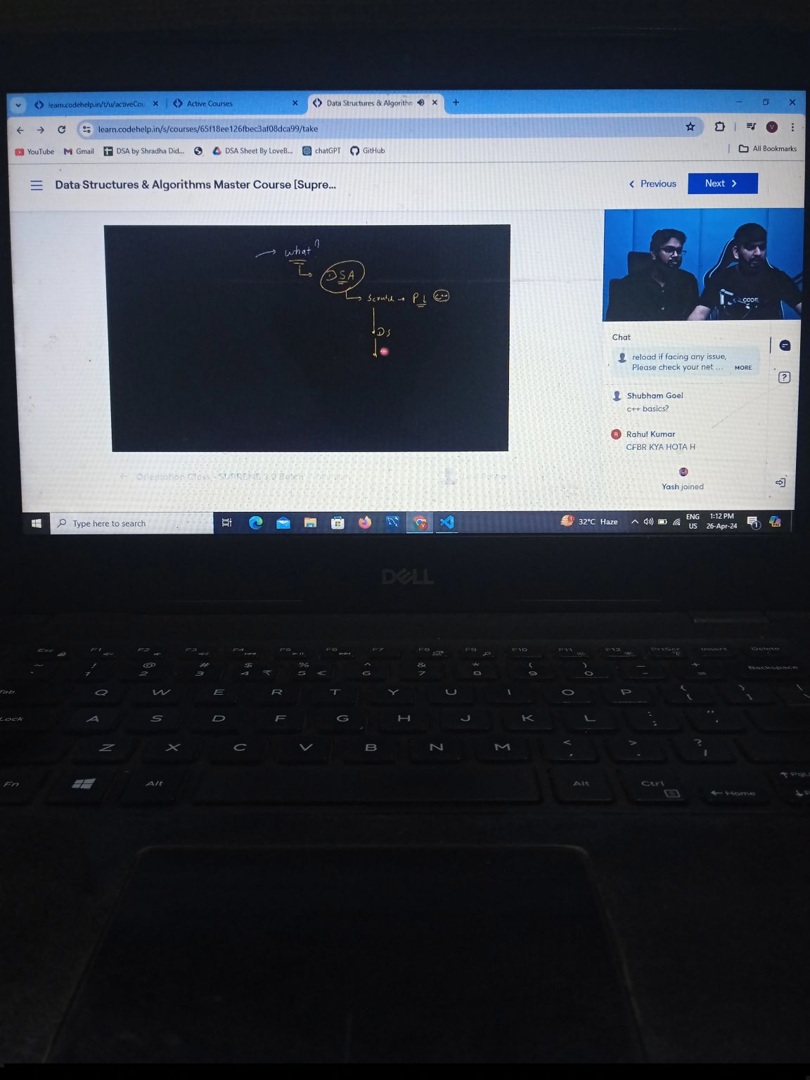 Vishal Gupta on LinkedIn: #datastructureandalgorithm #codehelp #supreme3 Vishal Gupta on LinkedIn: #datastructureandalgorithm #codehelp #supreme3