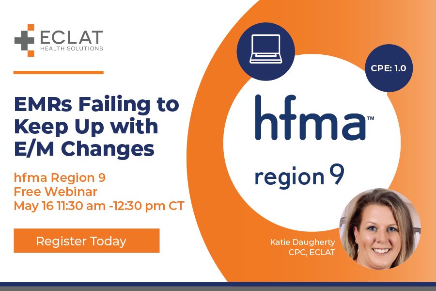 ECLAT Health Solutions Inc on LinkedIn: HFMA Region 9 May 16 Webinar ECLAT Health Solutions Inc on LinkedIn: HFMA Region 9 May 16 Webinar