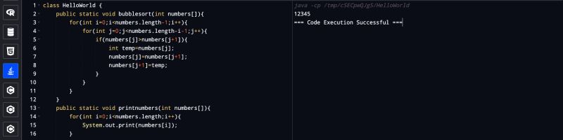 Gautam Agrawal on LinkedIn: #java #coding #algorithms #bubblesort # ... Gautam Agrawal on LinkedIn: #java #coding #algorithms #bubblesort # ...