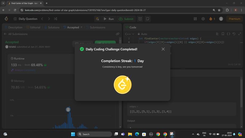 Krishika Bhandari on LinkedIn: #day4 #100daysofcodingchallenge # ... Krishika Bhandari on LinkedIn: #day4 #100daysofcodingchallenge # ...