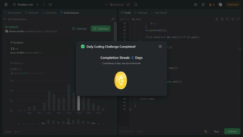 shivam sisodia on LinkedIn: #100daysofcode #leetcode #vuejs # ... shivam sisodia on LinkedIn: #100daysofcode #leetcode #vuejs # ...