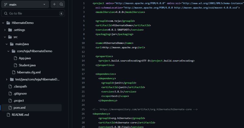 TEJA SANNIBOYINA on LinkedIn: #java #hibernate #maven #oracle #database ... TEJA SANNIBOYINA on LinkedIn: #java #hibernate #maven #oracle #database ...