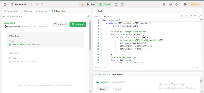 Prajwal Jawale on LinkedIn: #dsachallenge #java #leetcode # ... Prajwal Jawale on LinkedIn: #dsachallenge #java #leetcode # ...