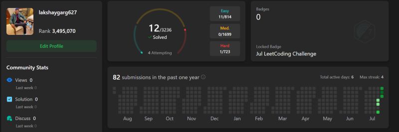 Lakshay Garg on LinkedIn: #leetcode #codingjourney #4daystreak # ... Lakshay Garg on LinkedIn: #leetcode #codingjourney #4daystreak # ...