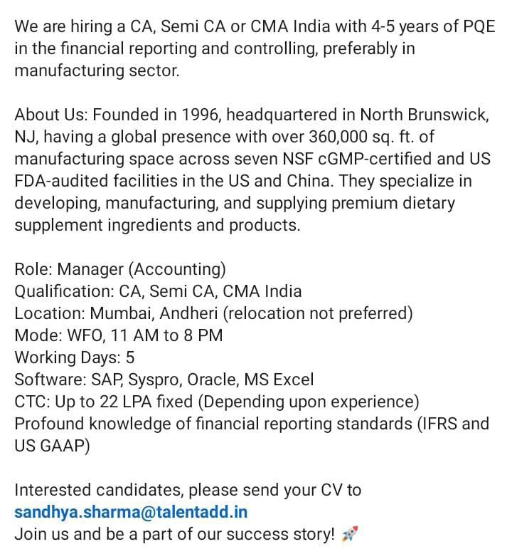 CMA Rohit Agarwal on LinkedIn: #cma CMA Rohit Agarwal on LinkedIn: #cma