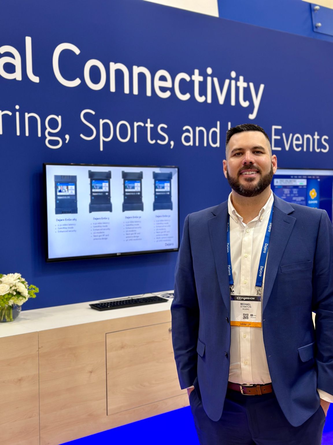 Michael Stanton on LinkedIn: #dejero #5g #nabshow #nab2023 Michael Stanton on LinkedIn: #dejero #5g #nabshow #nab2023