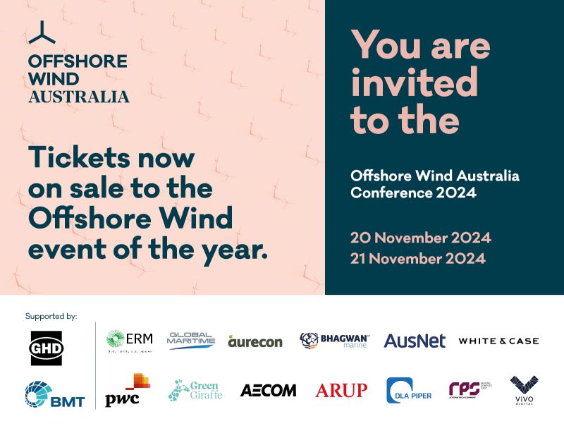 Offshore Wind Australia on LinkedIn: The 2024 Offshore Wind Australia ... Offshore Wind Australia on LinkedIn: The 2024 Offshore Wind Australia ...