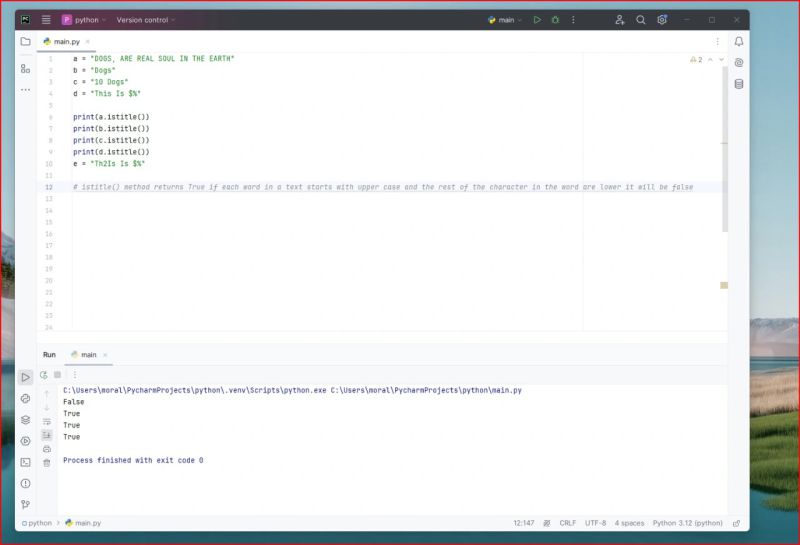 Niranjana Manojj on LinkedIn: #pythonprogramming #stringmethods #codingtips Niranjana Manojj on LinkedIn: #pythonprogramming #stringmethods #codingtips