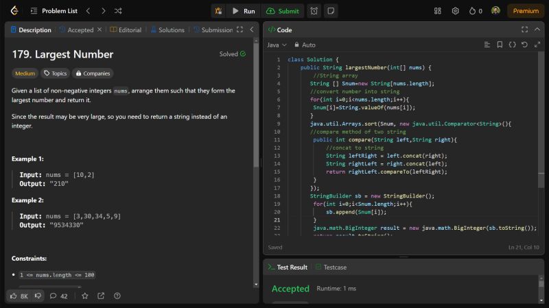 Sagar Kumar on LinkedIn: #dailydsa #leetcode #java #codingchallenge # ... Sagar Kumar on LinkedIn: #dailydsa #leetcode #java #codingchallenge # ...