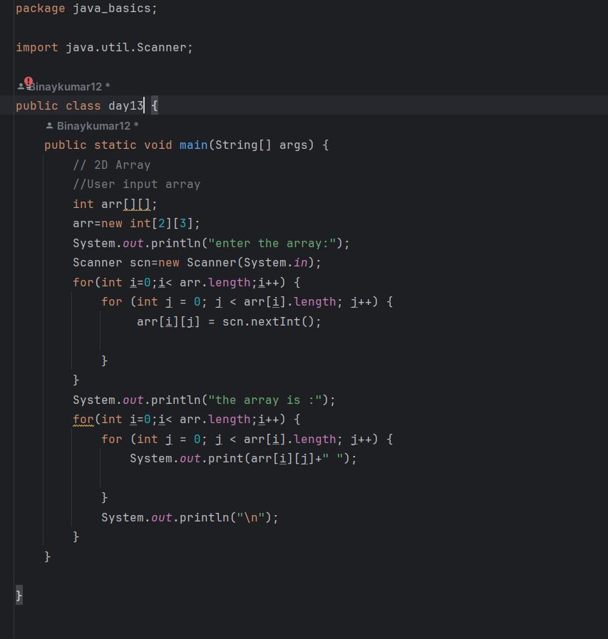 Binay kumar Kurmi on LinkedIn: #javalearning #java #codingjourney ... Binay kumar Kurmi on LinkedIn: #javalearning #java #codingjourney ...