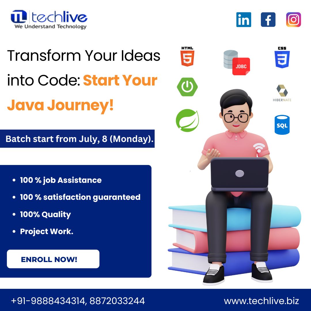 TECHLIVE SOLUTIONS on LinkedIn: #javaprogramming #learnjava # ... TECHLIVE SOLUTIONS on LinkedIn: #javaprogramming #learnjava # ...