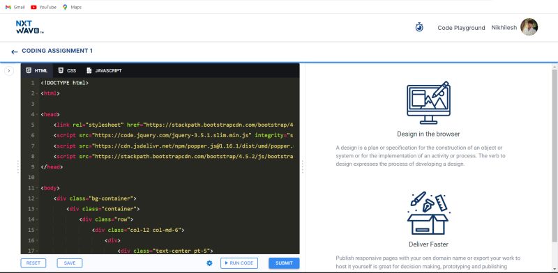 Dappu Nikhilesh on LinkedIn: #30daysofcode #html #css #bootstrap #ccbp ... Dappu Nikhilesh on LinkedIn: #30daysofcode #html #css #bootstrap #ccbp ...