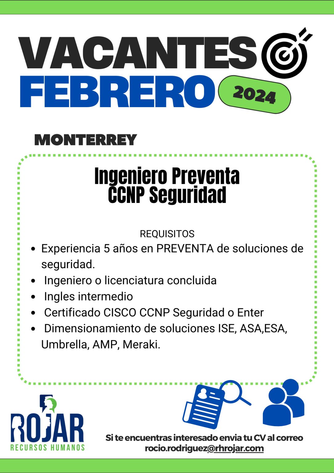 ROJAR reclutamiento posted on LinkedIn ROJAR reclutamiento posted on LinkedIn