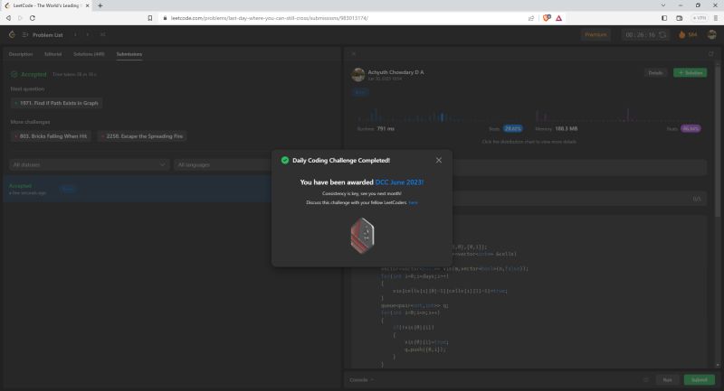 Achyuth Chowdary D A on LinkedIn: #leetcode #leetcodestreak #coding #dsa Achyuth Chowdary D A on LinkedIn: #leetcode #leetcodestreak #coding #dsa