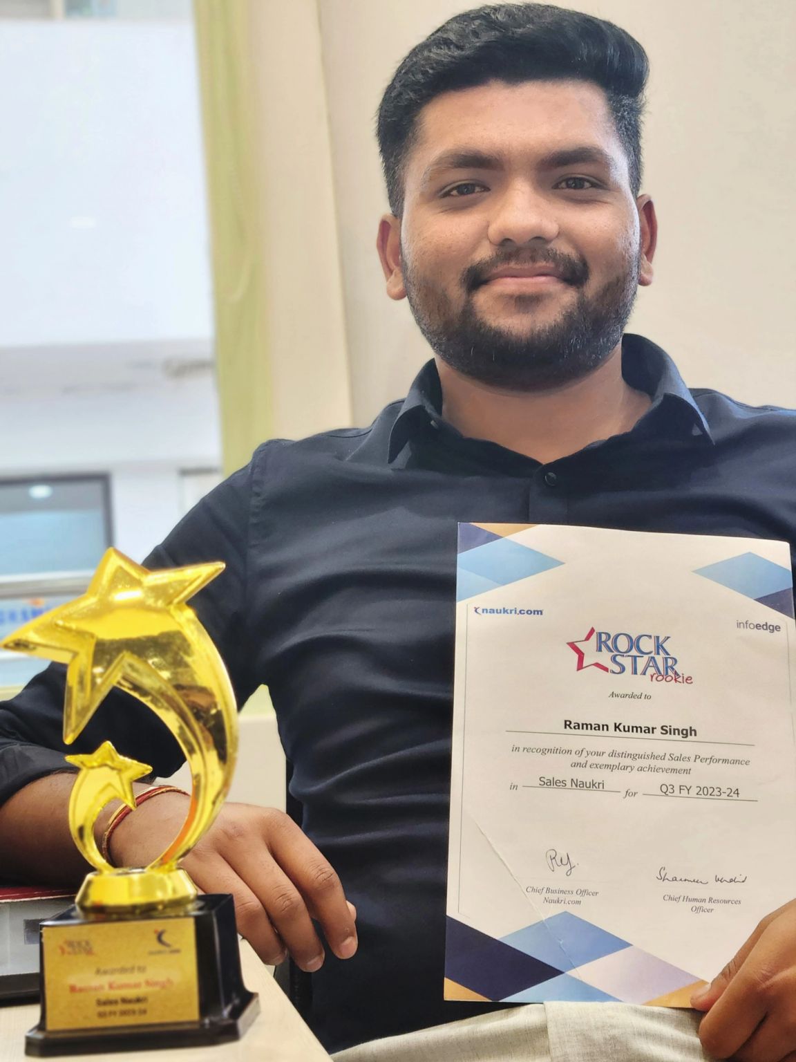 Raman Kumar Singh on LinkedIn: #achive #gratitude #naukriknights # ... Raman Kumar Singh on LinkedIn: #achive #gratitude #naukriknights # ...