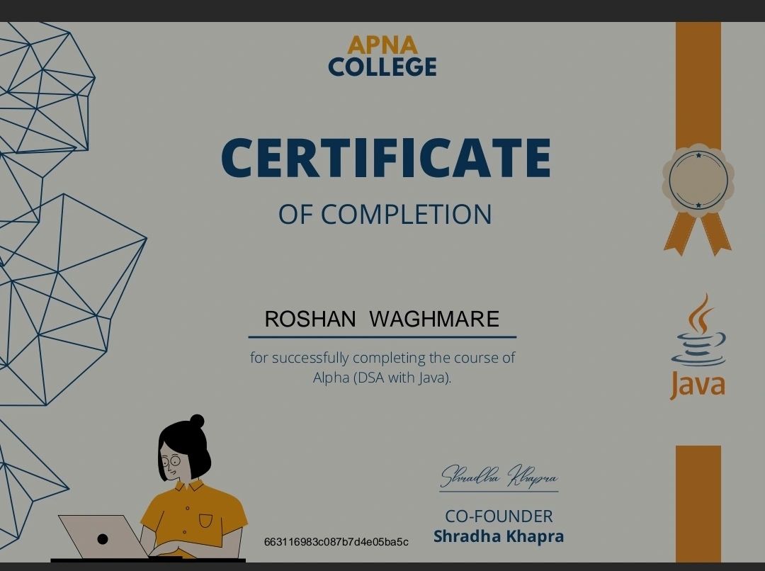 Roshan Waghmare on LinkedIn: #datastructures #algorithms #linkedinbio Roshan Waghmare on LinkedIn: #datastructures #algorithms #linkedinbio