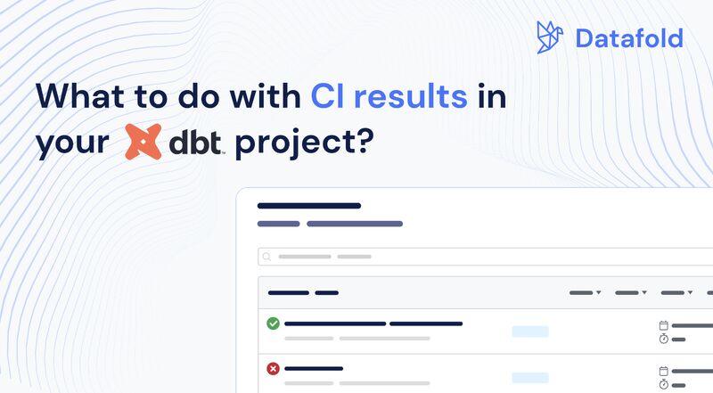 Datafold on LinkedIn: #dbt Datafold on LinkedIn: #dbt