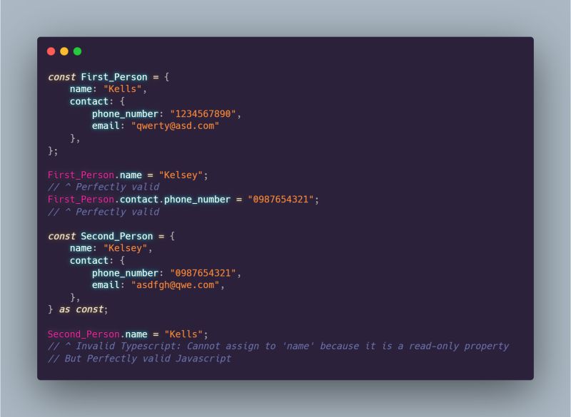 Why we might not understand Javascript const | Eshan Chatterjee posted ... Why we might not understand Javascript const | Eshan Chatterjee posted ...