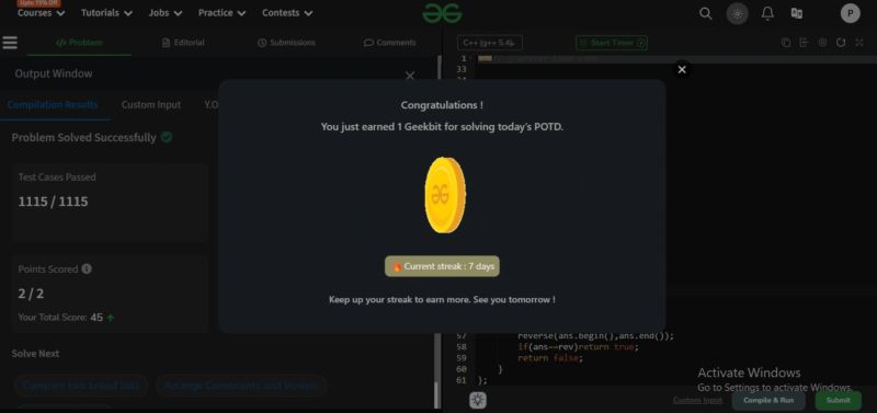 Prince Kumar on LinkedIn: #day7 #gfg #leetcode Prince Kumar on LinkedIn: #day7 #gfg #leetcode