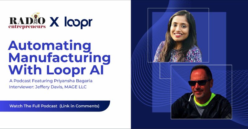 Loopr AI on LinkedIn: #ai #manufacturing #innovation #entrepreneurship ... Loopr AI on LinkedIn: #ai #manufacturing #innovation #entrepreneurship ...