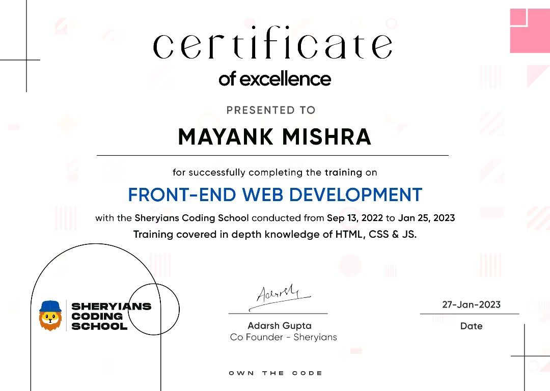 Mayank Mishra on LinkedIn: #html #html5 #javascript #css # ... Mayank Mishra on LinkedIn: #html #html5 #javascript #css # ...