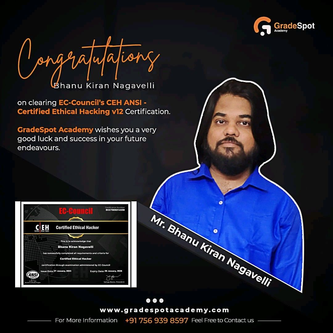 Nikhil Duth D. on LinkedIn: Congratulations Bhanu Kiran Nagavelli 🎉💐💐 Nikhil Duth D. on LinkedIn: Congratulations Bhanu Kiran Nagavelli 🎉💐💐