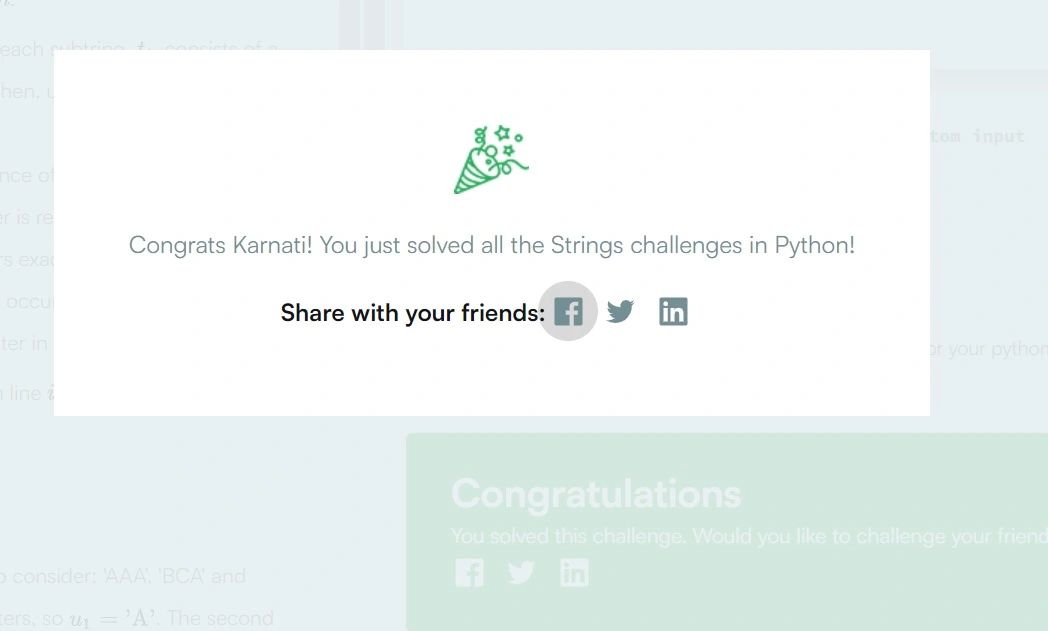 Gayathri karnati on LinkedIn: #hackerrank #coding #programming # ... Gayathri karnati on LinkedIn: #hackerrank #coding #programming # ...