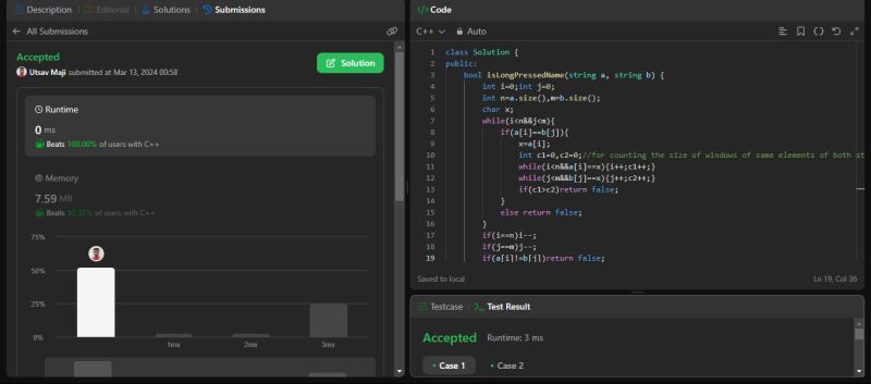 Utsav Maji on LinkedIn: #leetcode #codingjourney #dailycoding #dsa #cpp ... Utsav Maji on LinkedIn: #leetcode #codingjourney #dailycoding #dsa #cpp ...