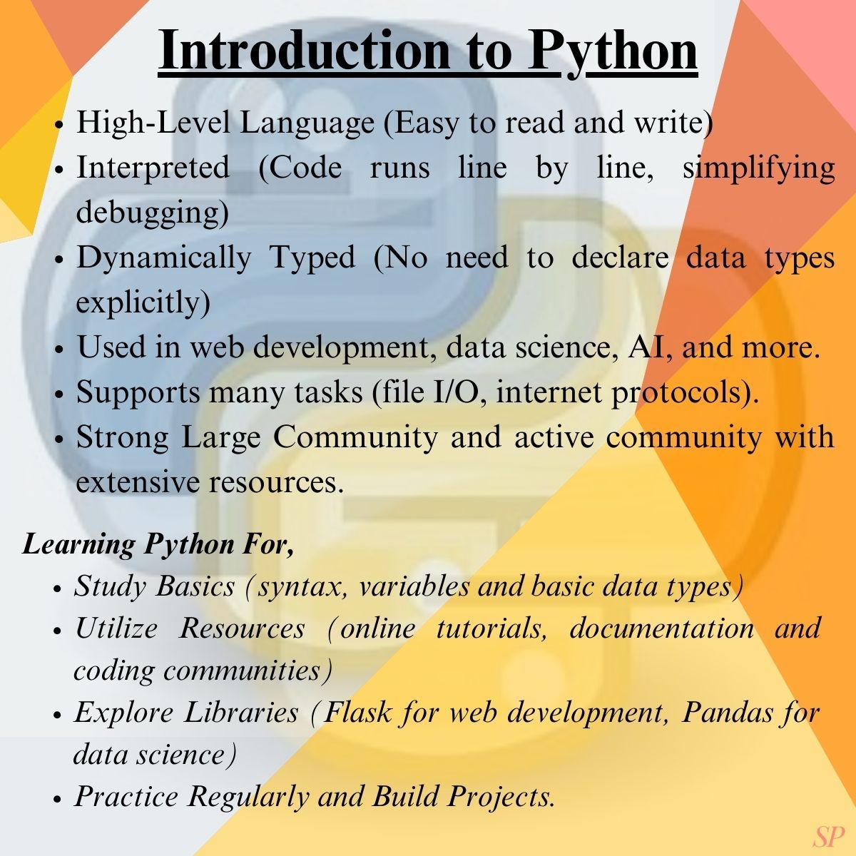 Saumya Piumi on LinkedIn: #python #programminglanguage #softwaredevelopment Saumya Piumi on LinkedIn: #python #programminglanguage #softwaredevelopment