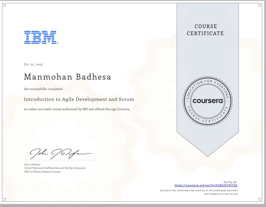 Manmohan Singh Badhesa on LinkedIn: #github #agile #sprint # ... Manmohan Singh Badhesa on LinkedIn: #github #agile #sprint # ...