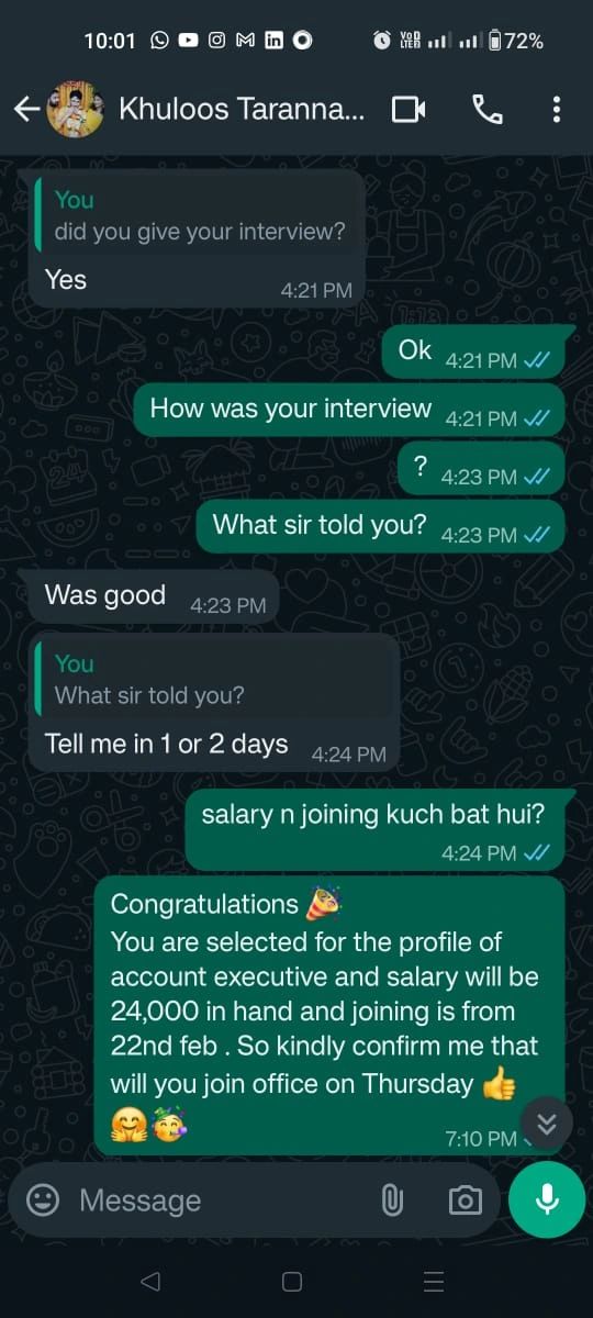 Khushi Gupta posted on LinkedIn Khushi Gupta posted on LinkedIn