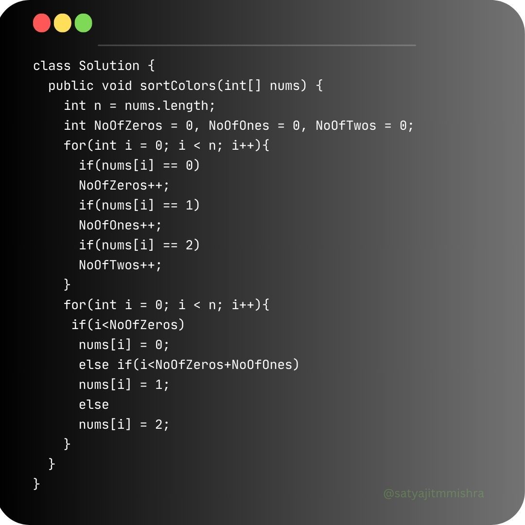 Satyajit Mishra on LinkedIn: #leetcode #coding #problemsolving # ... Satyajit Mishra on LinkedIn: #leetcode #coding #problemsolving # ...
