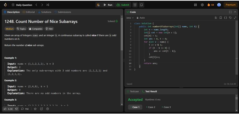 Mayank Bhardwaj on LinkedIn: 🚀 LeetCode Daily Challenge: Counting Nice ... Mayank Bhardwaj on LinkedIn: 🚀 LeetCode Daily Challenge: Counting Nice ...
