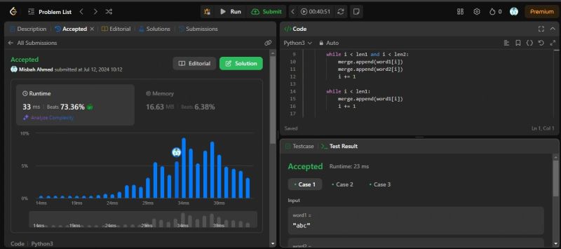 Misbah Ahmed on LinkedIn: #leetcode #python Misbah Ahmed on LinkedIn: #leetcode #python