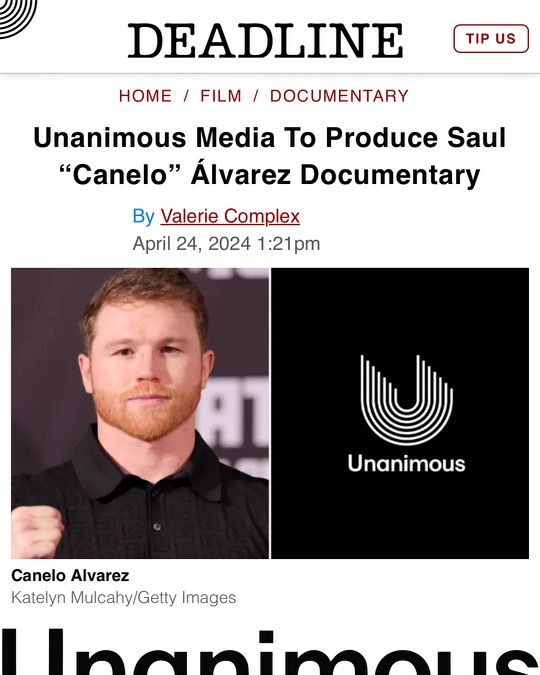 Unanimous Media on LinkedIn: Excited to finally announce this one ... Unanimous Media on LinkedIn: Excited to finally announce this one ...
