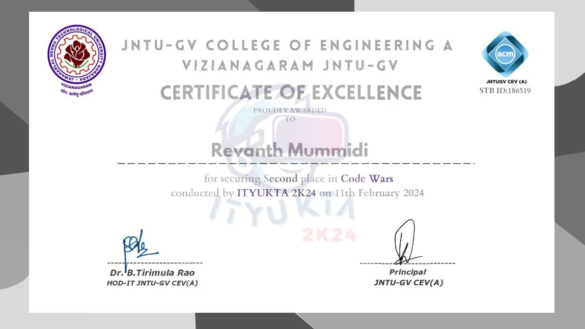 Revanth Mummidi on LinkedIn: #codingcommunity #codingchallenge # ... Revanth Mummidi on LinkedIn: #codingcommunity #codingchallenge # ...