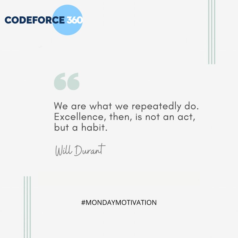 CodeForce 360 on LinkedIn: #teamcodeforce #codeforce360 # ... CodeForce 360 on LinkedIn: #teamcodeforce #codeforce360 # ...
